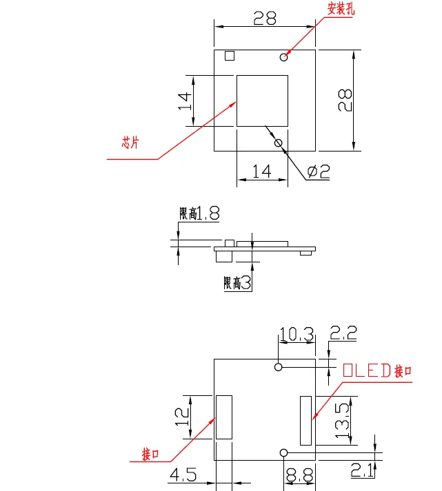 MicroOLED-ECX331D-Viewfinder-0-5-Inch-PVS31-Night-Vision-Thermal ...