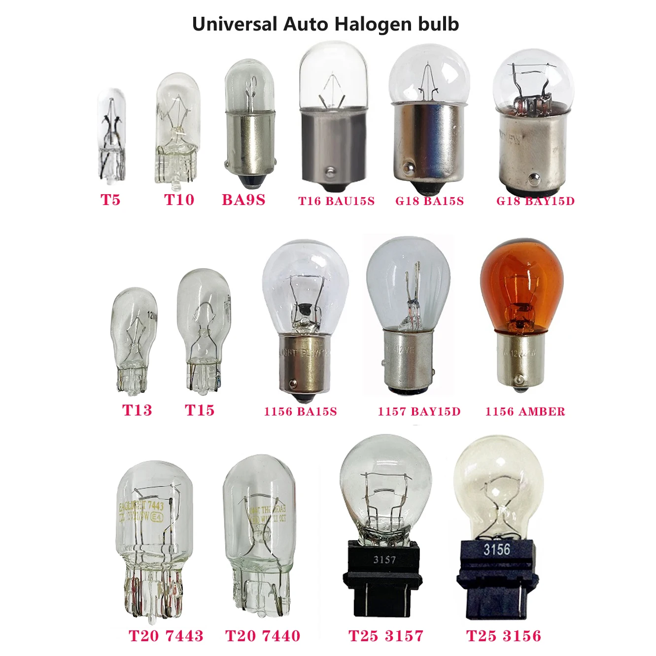 4-10P-T5-T10-T13-T15-BA9S-G18-Car-Halogen-Lamp-Instrument-Lights-Bulb ...