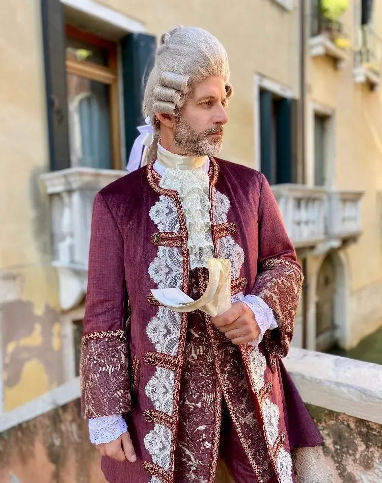 Men's Victorian Rococo Baroque Prince Costume 18th Century Royal Court ...
