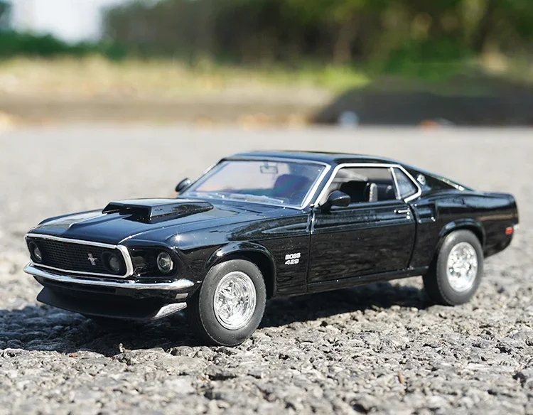 WELLY Ford Mustang Boss 429 1969 масштаб 1:24 | AliExpress