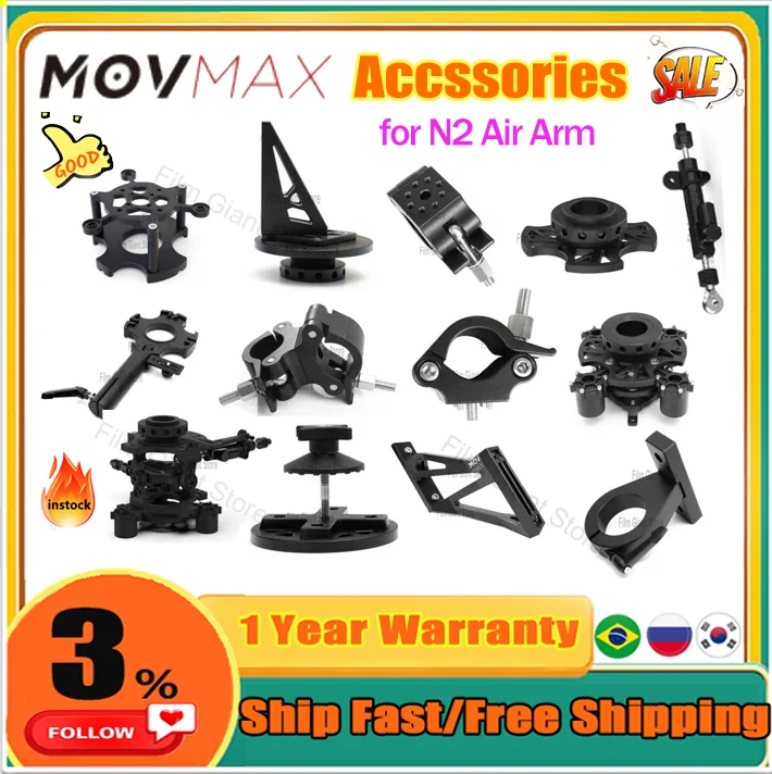 Vaxis MOVMAX N2 Air Arm Mitchell Adapter N2 Shock Pump Anti-Shock Tube ...