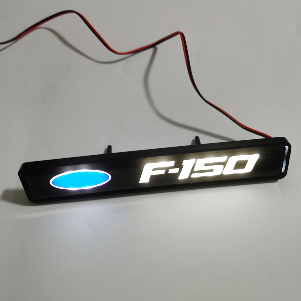 F 150 Grille Sticker F150 Logo Light LED Network Emblem For Ford F 150 ...