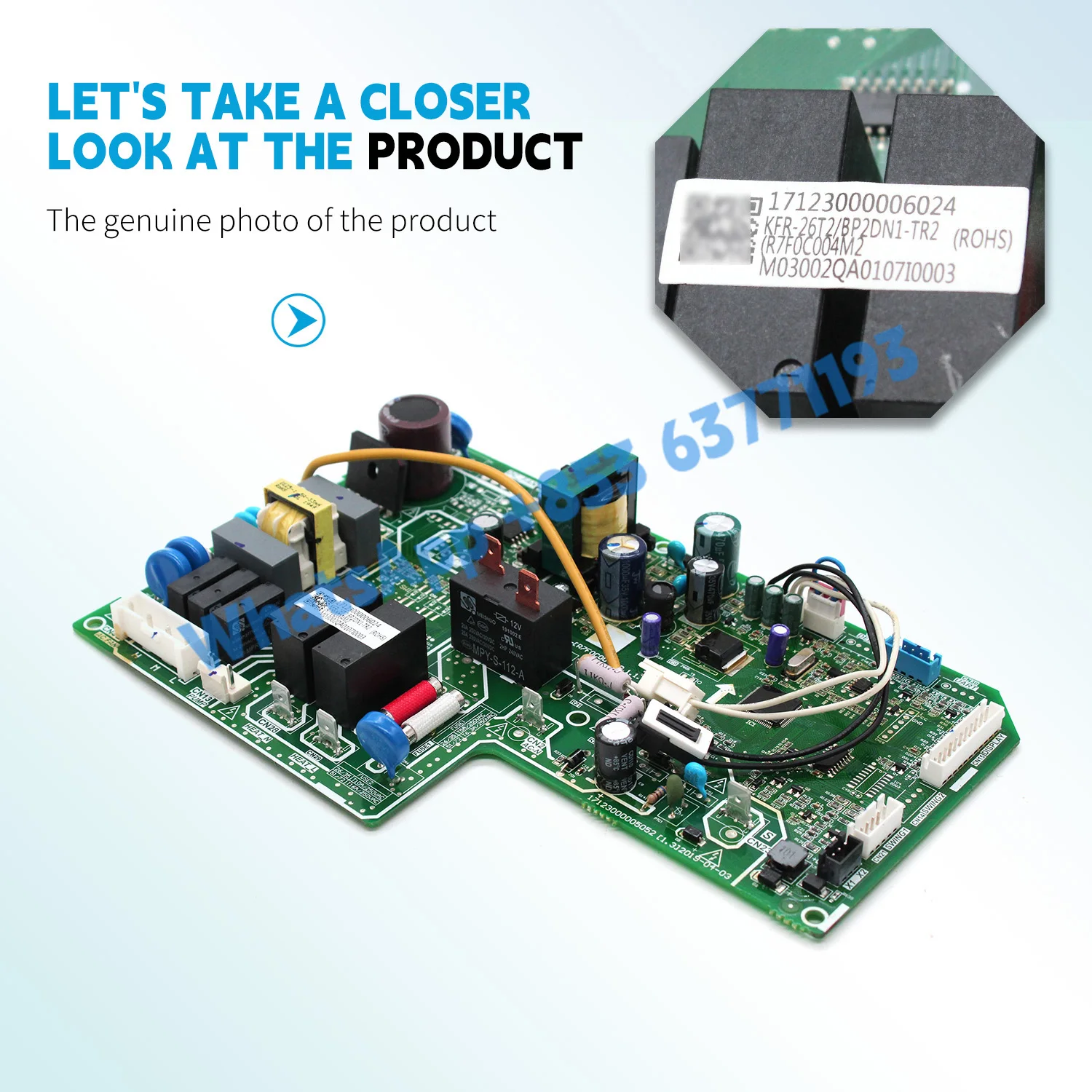 New Indoor Main Control Board Assembly pcb 17123000006024 For Midea VRF ...