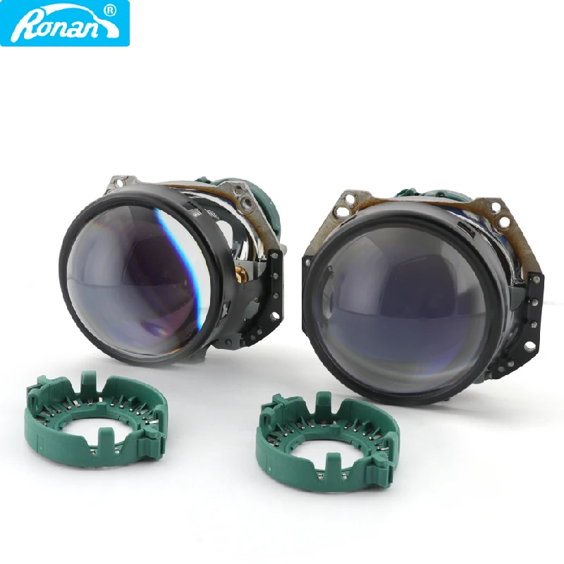 RONAN Upgrade 3.0 Bi-Xenon Lenses Headlight Blue Film for Hella 3R G5 ...