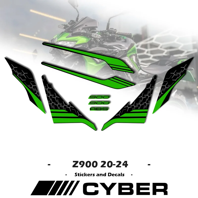 New-Gloss-Version-Fairing-Shell-Sticker-Decal-Custom-Choice-Color-Z900 ...