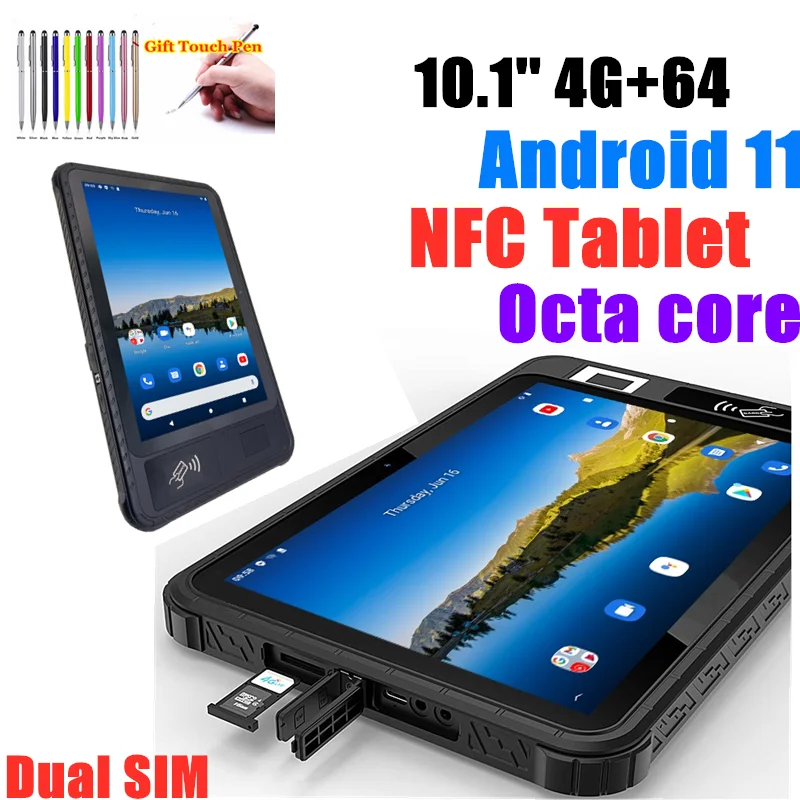 Tableta-4G-LTE-NFC-de-10-1-pulgadas-4G-64G-ROM-Android-11-llamada-telef ...