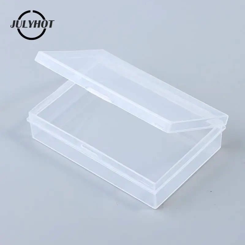 Empty-Playing-Cards-Container-Rectangle-Plastic-Box-Transparent-Poker ...