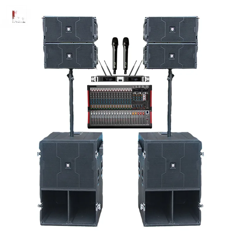 Professional-10-Inch-Subwoofer-PA-Speakers-Mini-Column-Line-Array-Sound ...