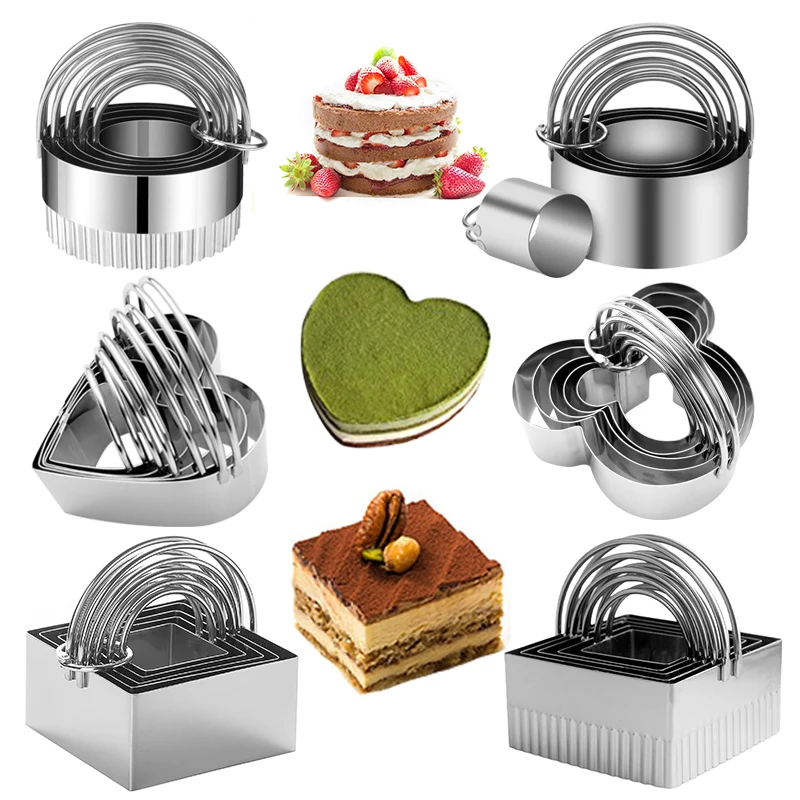 Mini-Round-Square-Mousse-Cutter-Mold-Cake-Baking-Accessories-Kitchen ...