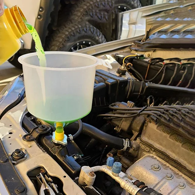 No Spill Coolant Funnel Kit SWANLAKE No-Spill Coolant Funnel Kit ...