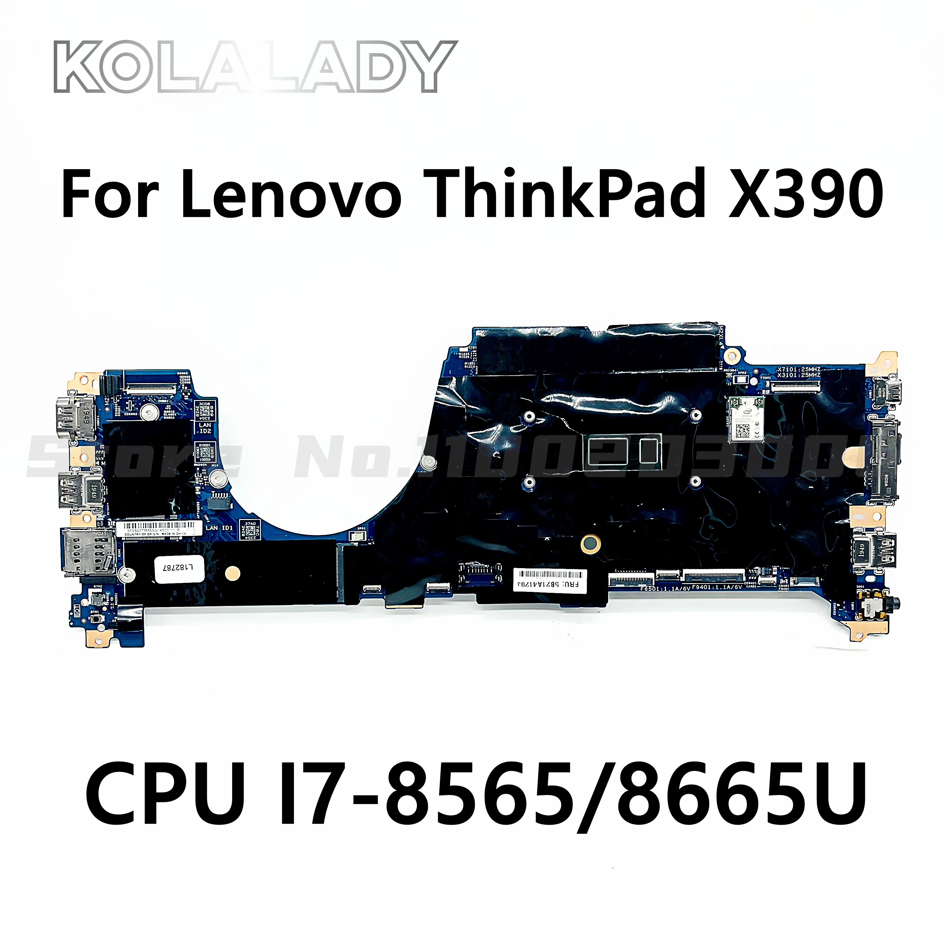 For-Lenovo-ThinkPad-X390-Yoga-Laptop-Motherboard-W-CPU-I7-8565-8665U ...