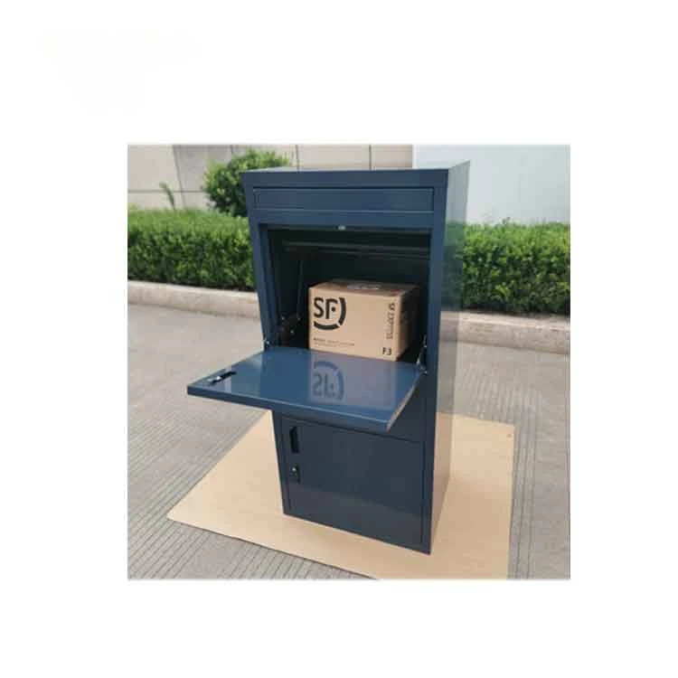 Parcel-Drop-Box-Large-Locking-Mailbox-Secure-Package-Delivery-Steel ...