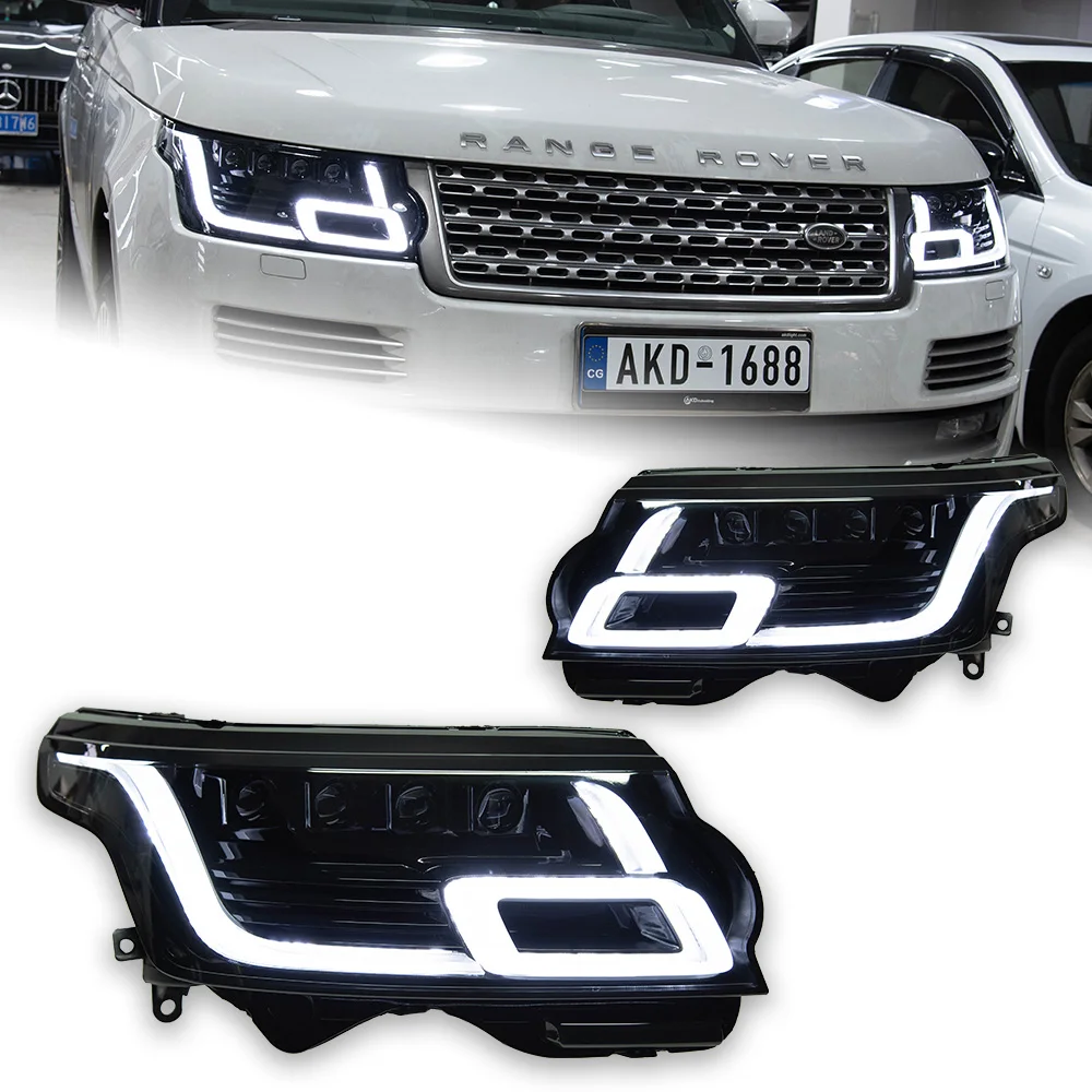 AKD-Car-Lights-for-Range-Rover-LED-Headlight-Projector-Lens-2014-2017 ...
