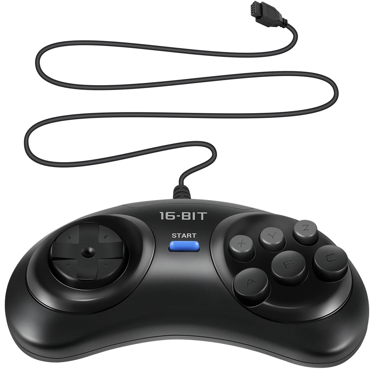 2-Pcs-Game-Controller-for-SEGA-Genesis-for-16-Bit-Handle-Controller-6 ...