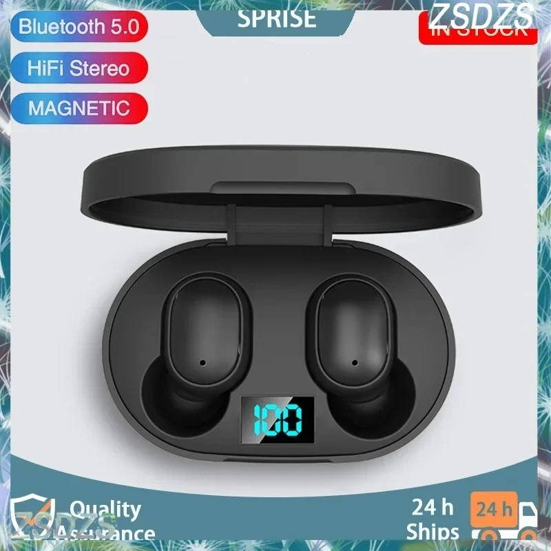 Auriculares-inal-mbricos-A6S-Redmi-Airdots-aud-fonos-Tws-con-Bluetooth-color-negro-para-Android ...