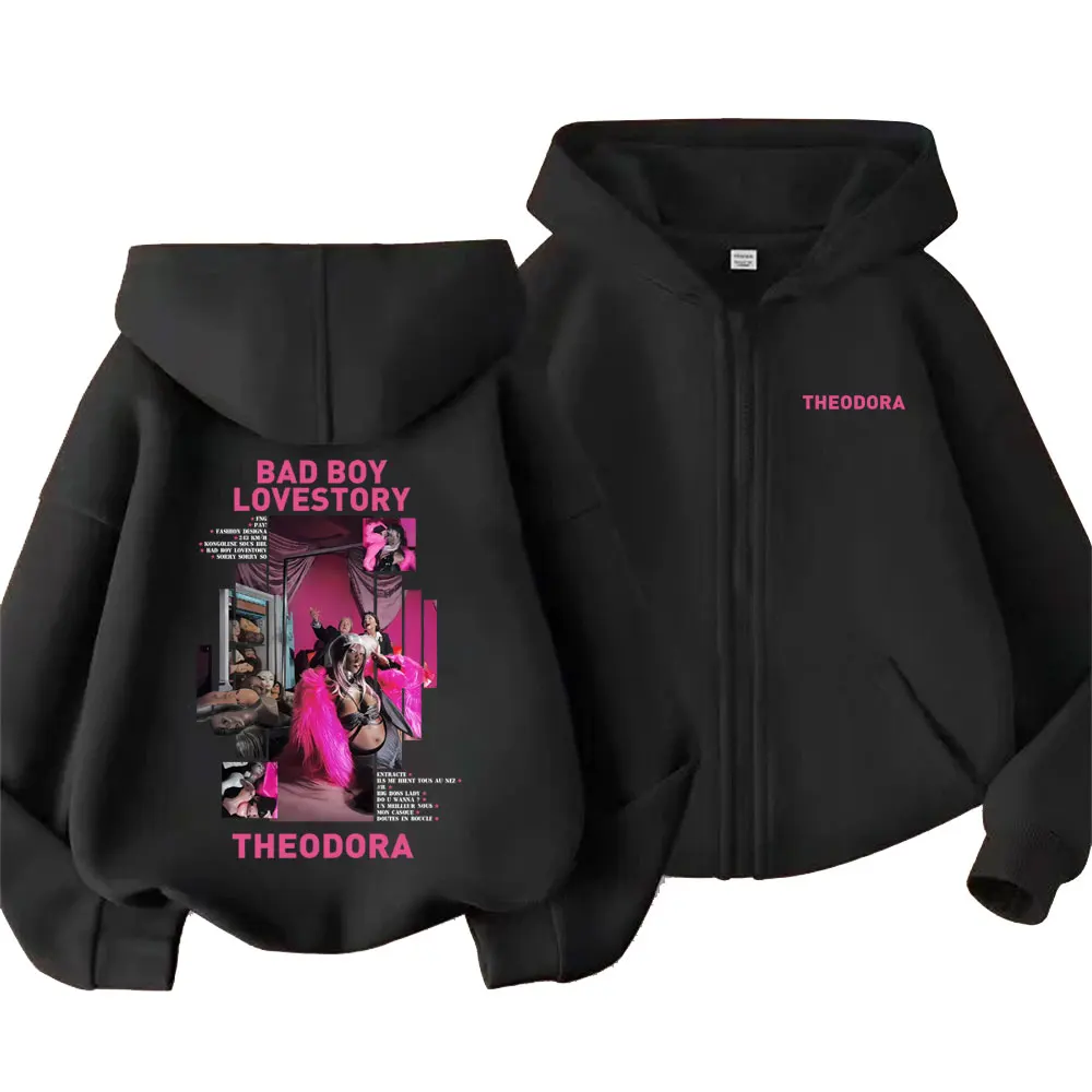 Rapper Theodora Mega Bbl Bad Boy Lovestory Zipper Hoodie Men Women ...