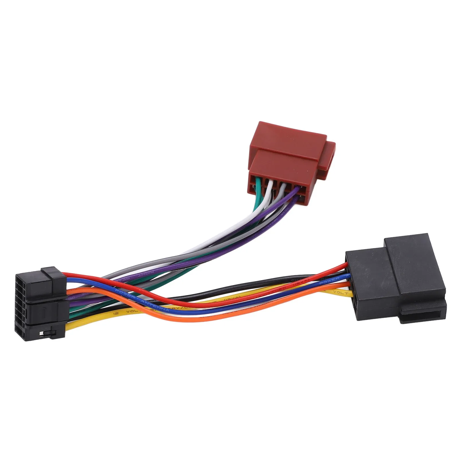 ISO-Wiring-Harness-Connector-Adaptor-Plug-16-Pin-Car-Stereo-Radio-Loom ...