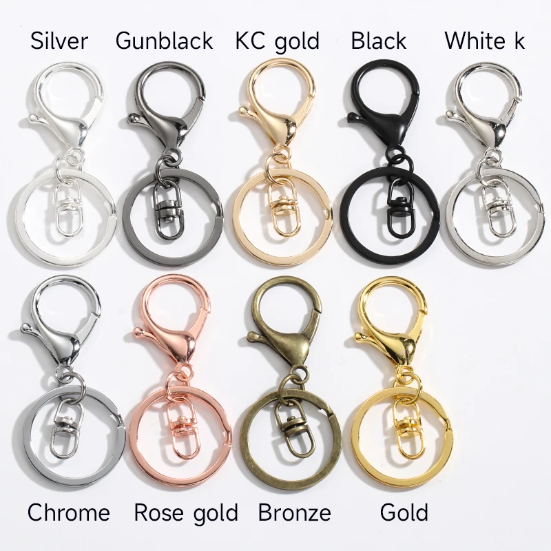 5-Pcs-Big-Metal-Lobster-Clasp-Hooks-30x70MM-Keychain-Supplies-Swivel ...