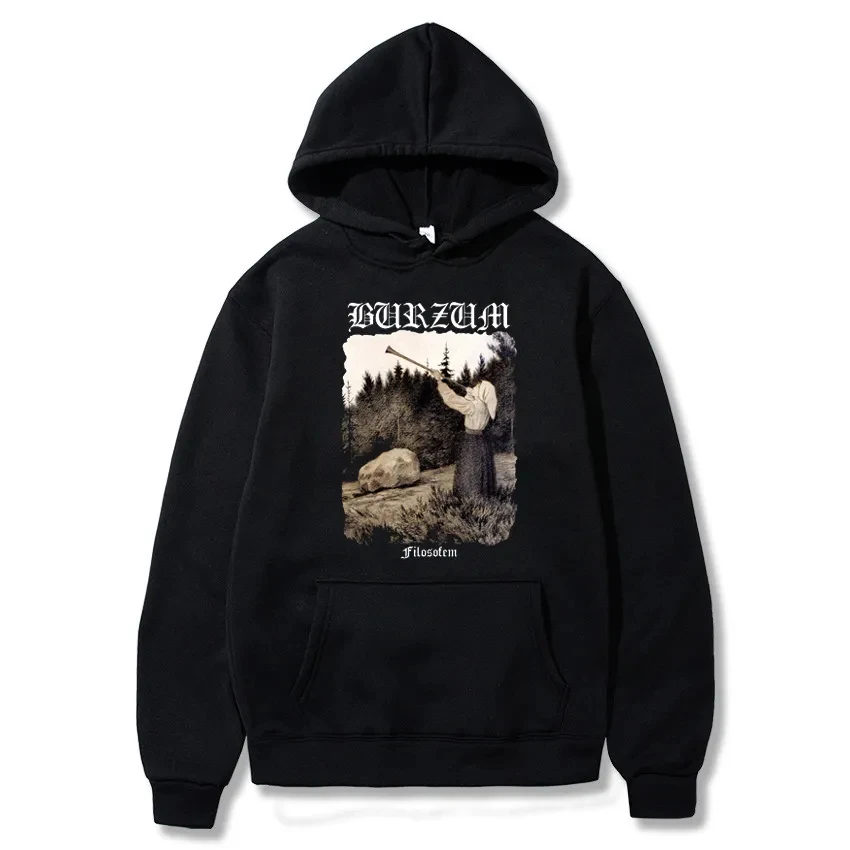 Burzum-Sudadera-con-capucha-para-hombre-y-mujer-su-ter-con-estampado-de ...