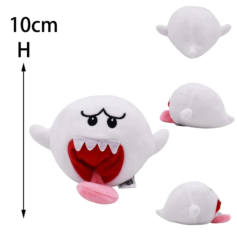 Peluche de Super Mario Bros, fantasma, Boo, hielo, fuego, flor, muñeco ...