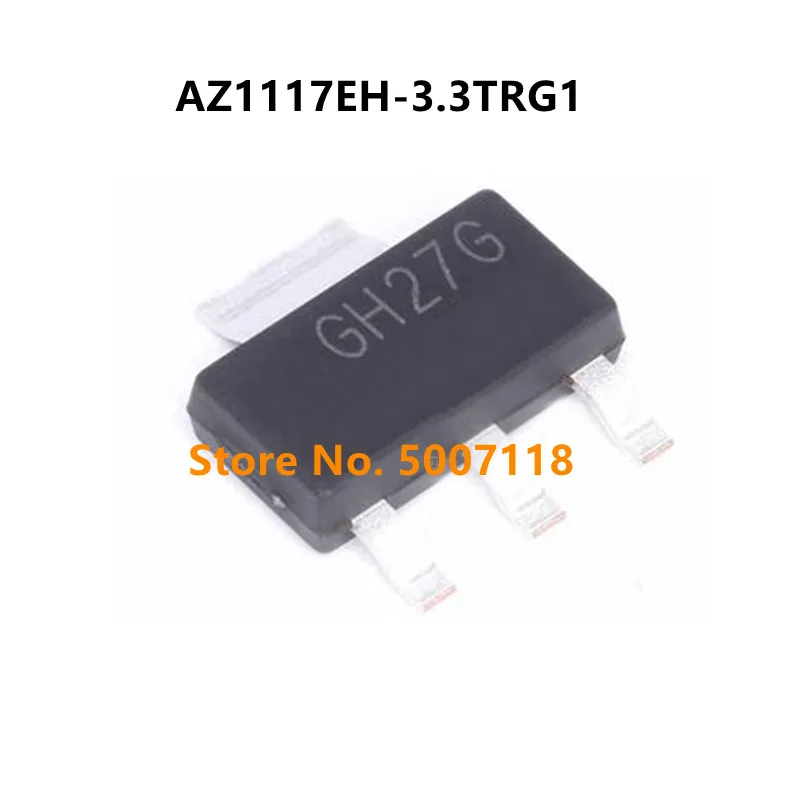 20pcs/lot AZ1117EH 3.3TRG1 GH27G SOT223 100% New| | - AliExpress