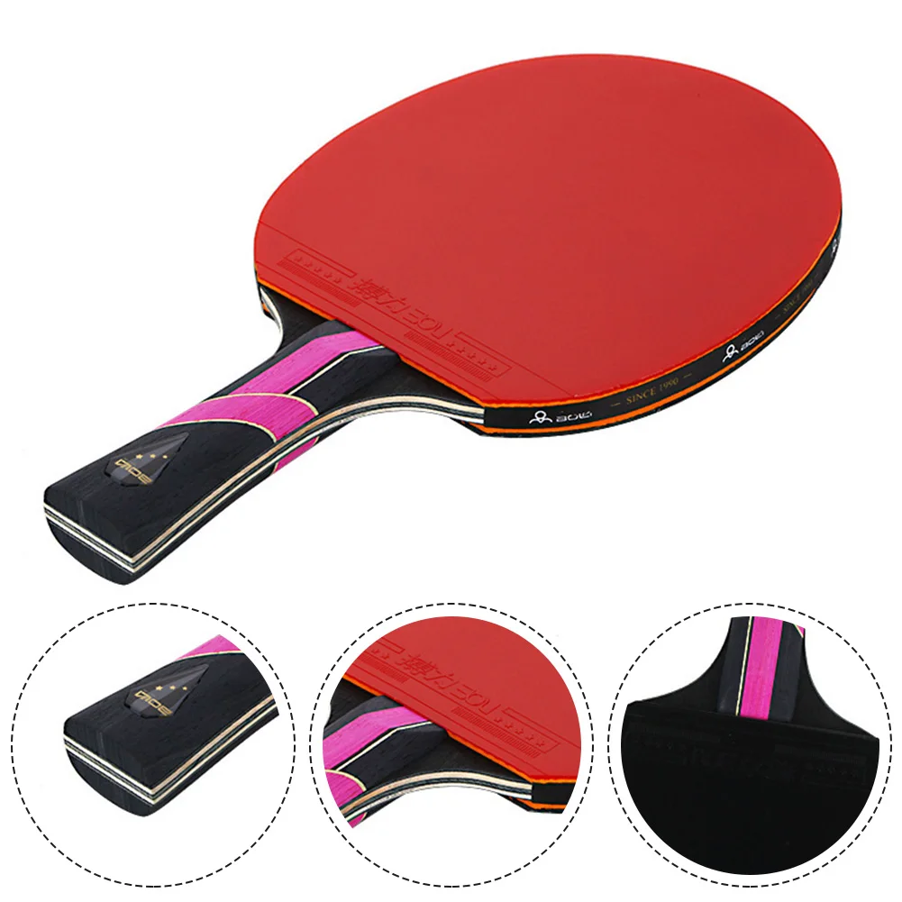 Professional Tennis Table Racket 3 Star Spin Control Table Tennis ...