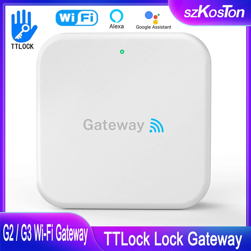 TTLOCK-APP-G2-G3-WiFi-Gateway-Hub-Voice-Control-Works-with-Alexa-Echo ...