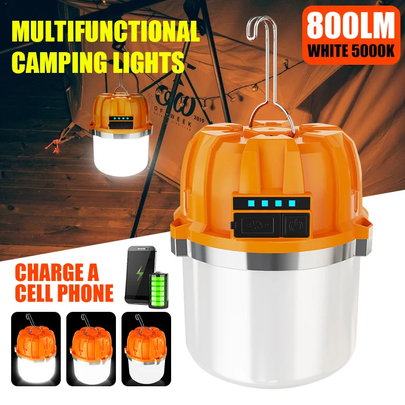 Portable-Camping-Lights-Rechargeable-lamp-Led-Light-Lantern-Emergency ...