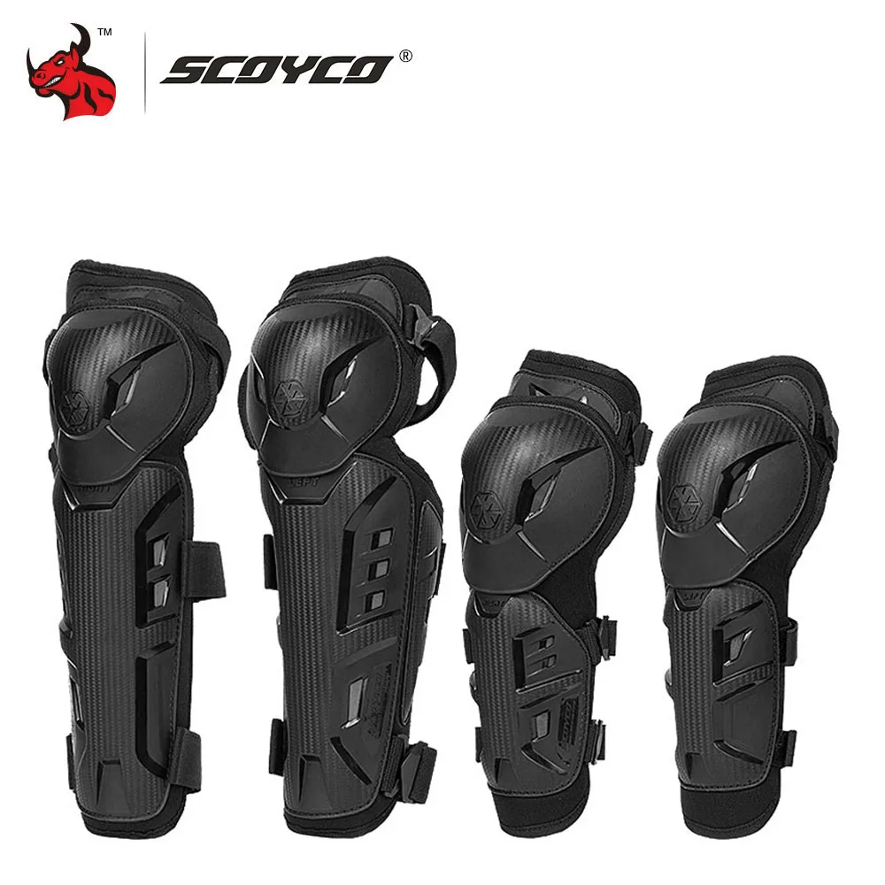 Scoyco motocross joelheiras de proteção moto joelheira ciclismo ao ar ...