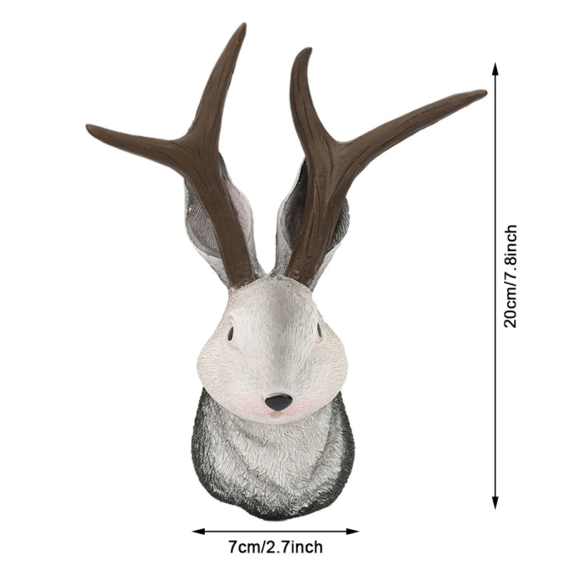 Jackalope Head Drawing