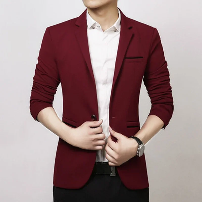 Cropped-Men-s-Suit-Jackets-Thin-Party-Slim-Fit-Coat-Male-Blazer-Short ...