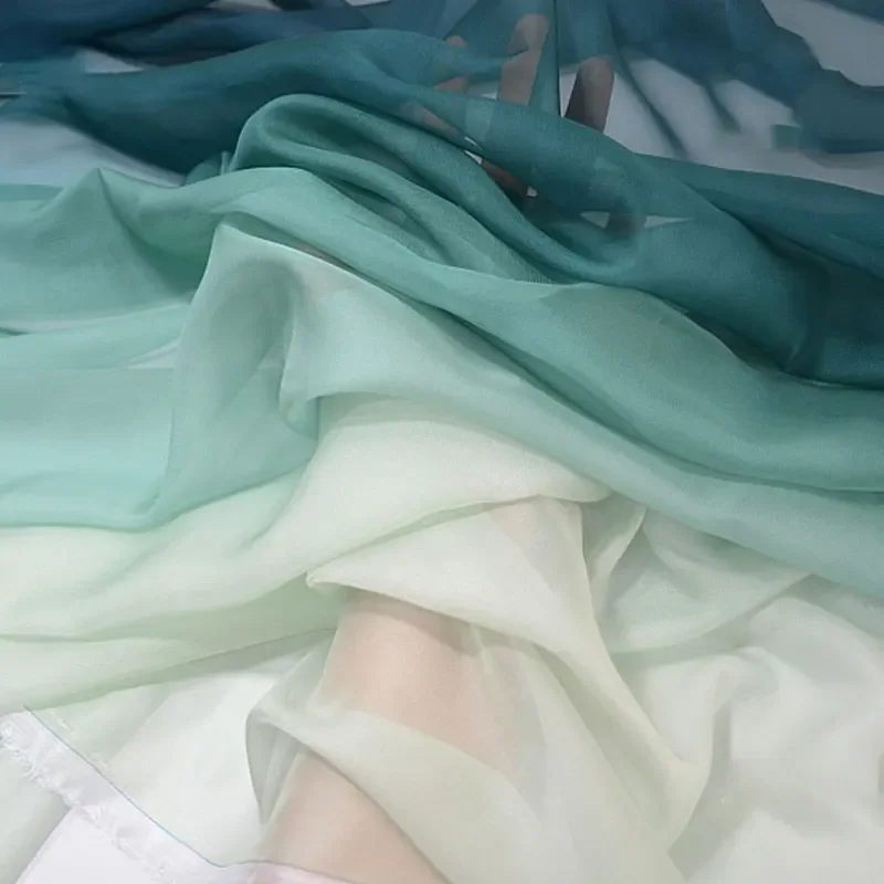 1m-Gradient-Color-Thin-Chiffon-Fabric-Rainbow-Gradient-Tulle-Fabric-for ...