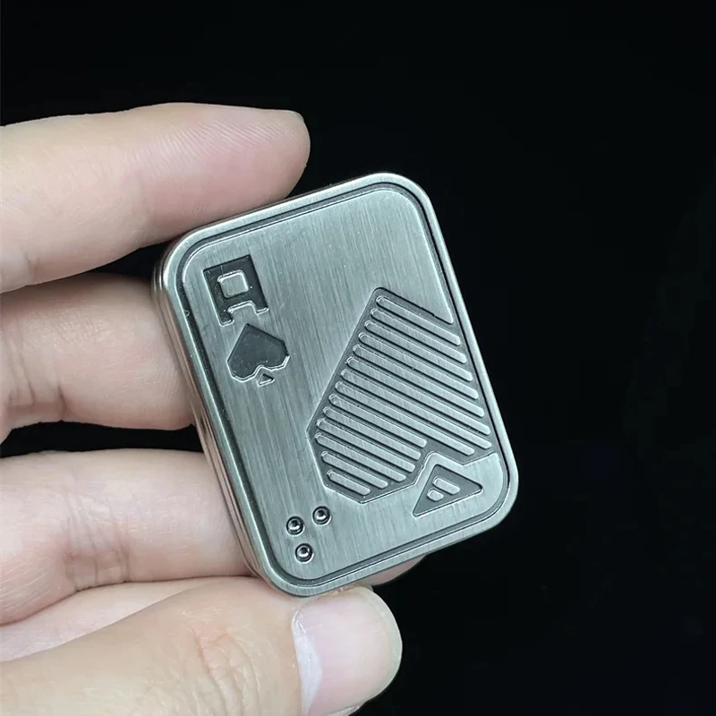 Metal-Poker-Push-Card-Fidget-Slider-Stress-Relief-Brinquedos-para ...