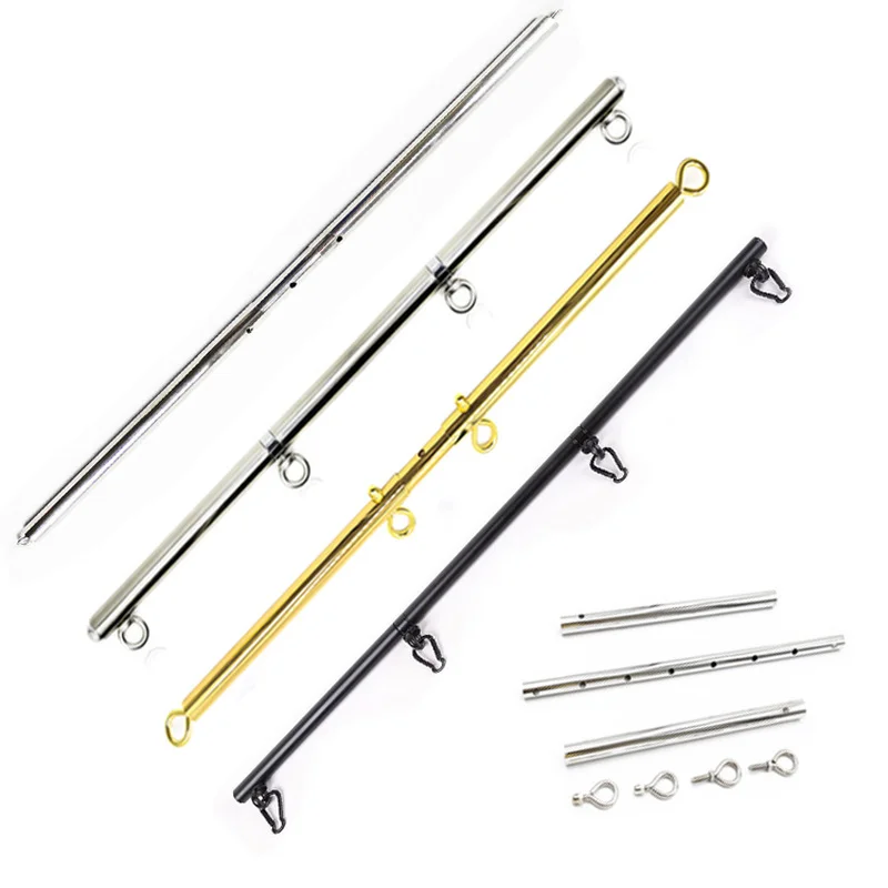 Adjustable Expandable Stainless Steel Spreader Bar For Handcuffs Ankle ...