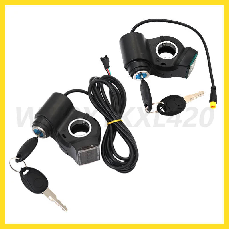 Electric Scooter Thumb Throttle Voltmeter Digital Voltage Display ...