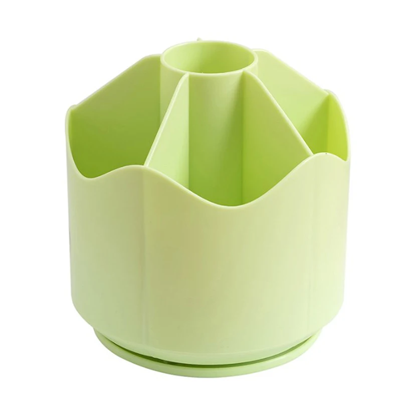 Büyük kapasiteli kalemlik dönen masaüstü düzenleyici kalem kalem Pot ev ...