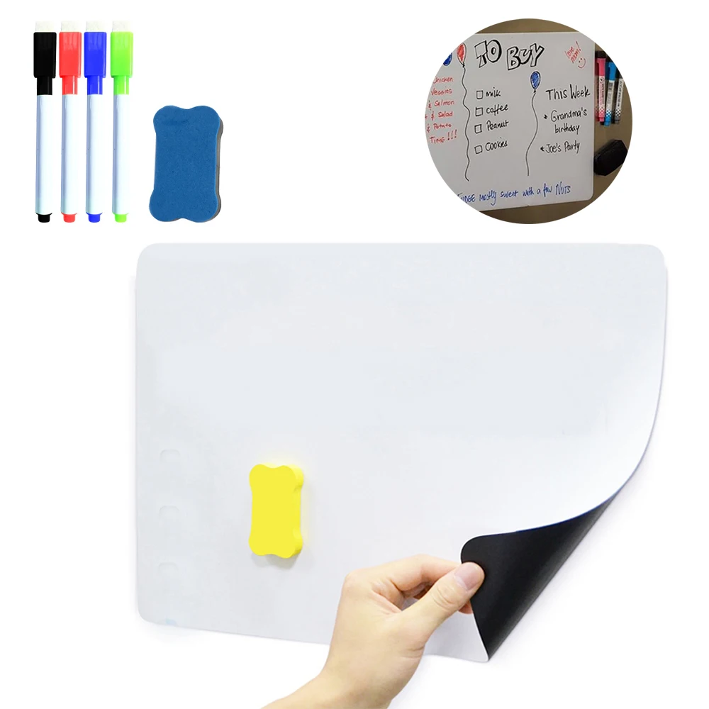 A5 A4 Magnetic Kitchen Whiteboards Fridge Magnets - Savings