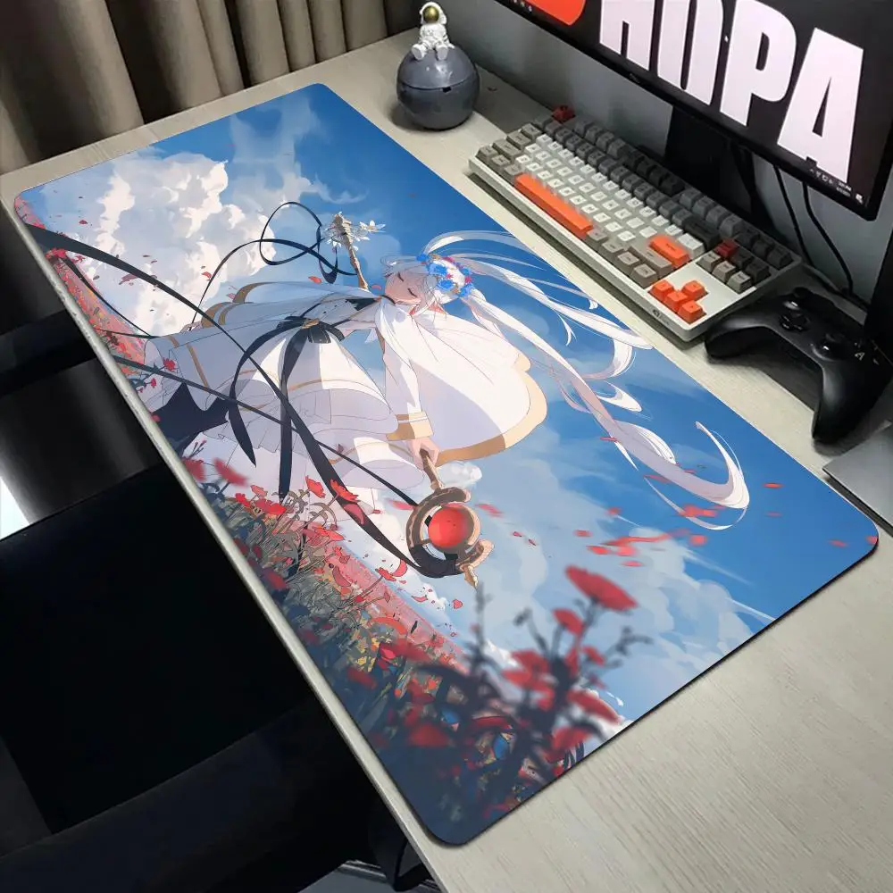 Anime-Sousou-no-Frieren-Mouse-Pad-Frieren-Mousepad-Gaming-Office-Large ...
