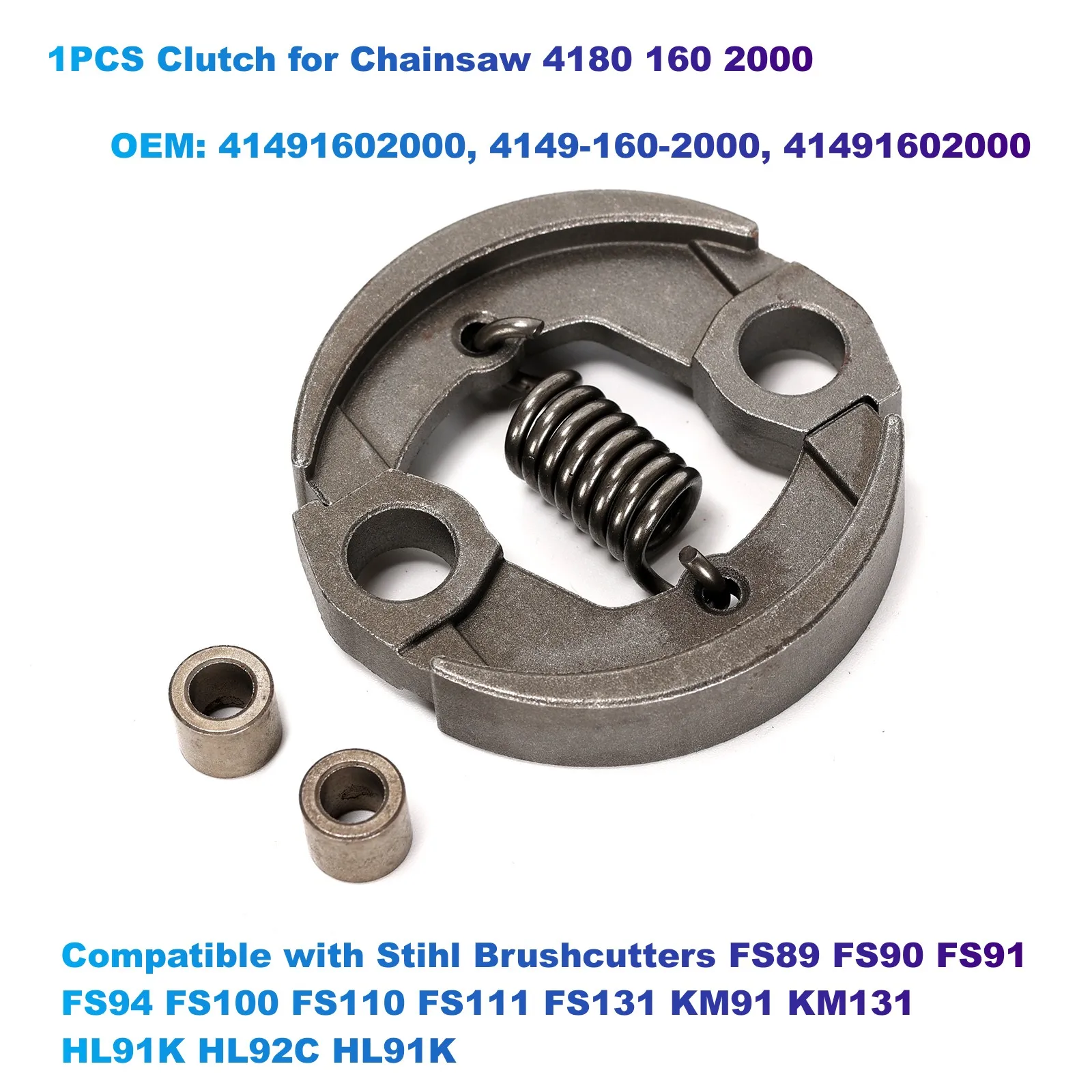 1PCS Clutch for Chainsaw 4180 160 2000 Compatible with Stihl ...