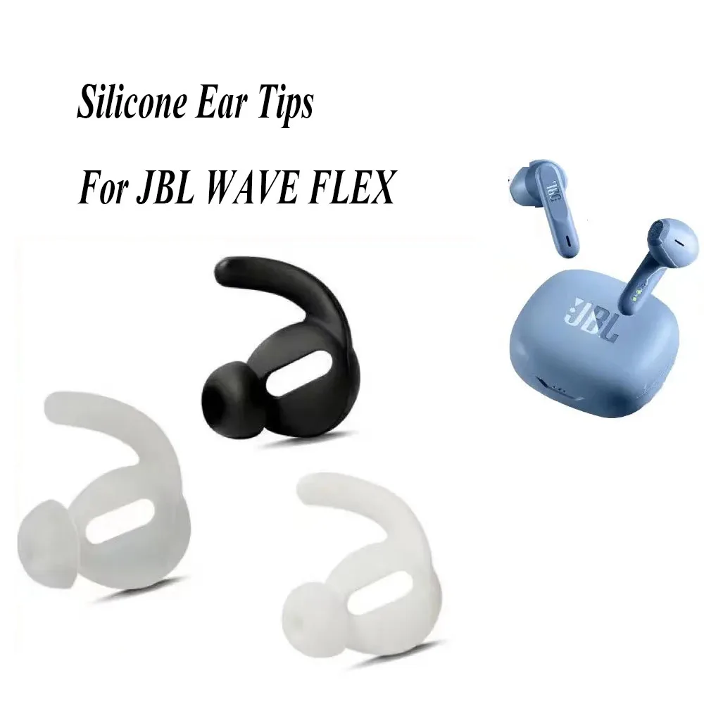 For-JBL-WAVE-FLEX-Eartips-Earhook-Wireless-Earphone-Eargels-Replacement ...