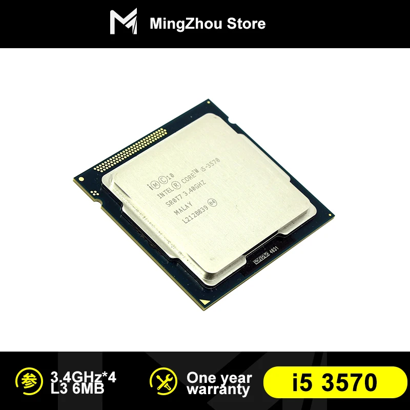 Intel i5 3570 processore quad core da 3.4 ghz l3 = 6 m 77 w soquete lga 1155 cpu desktop ...