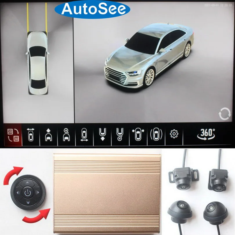 2017 2018 with CANBUS for Dodge Challenger OEM monitor 360 degree ...