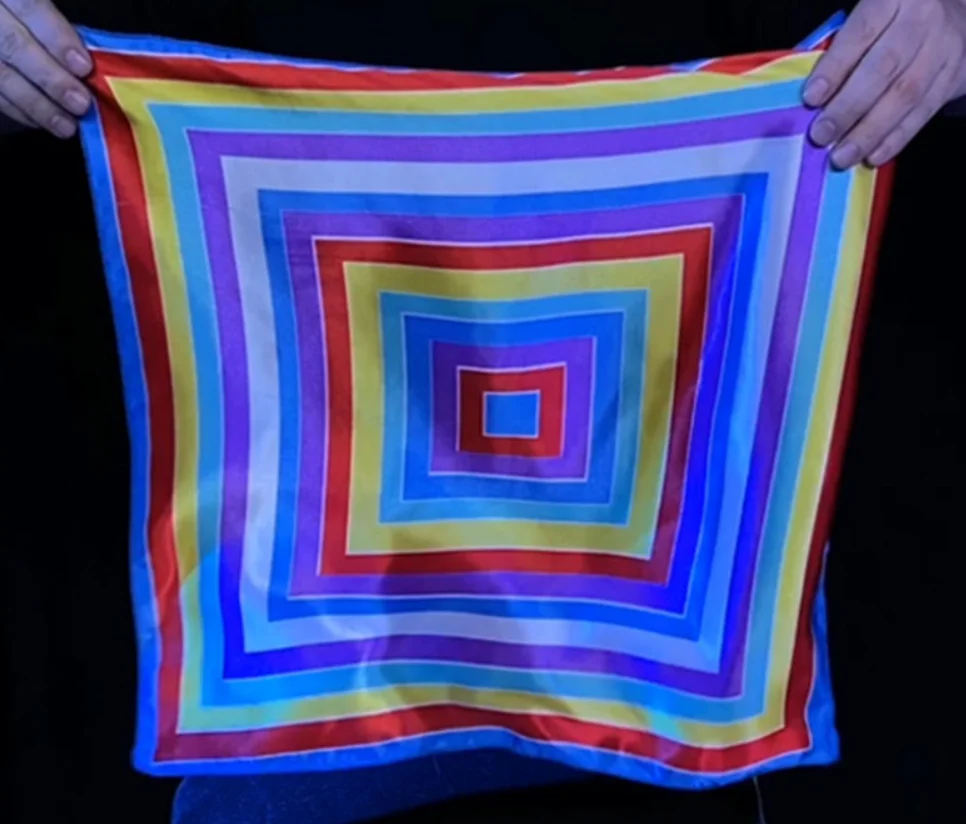 2023 New Arrival Mysterious Scarf Magic Tricks Silk Magic Funny Stage ...