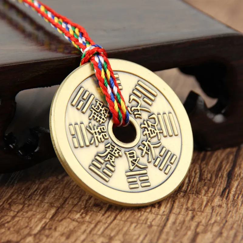 Coins Mountain Ghost | Copper Money Pendant | Copper Coin Pendant ...