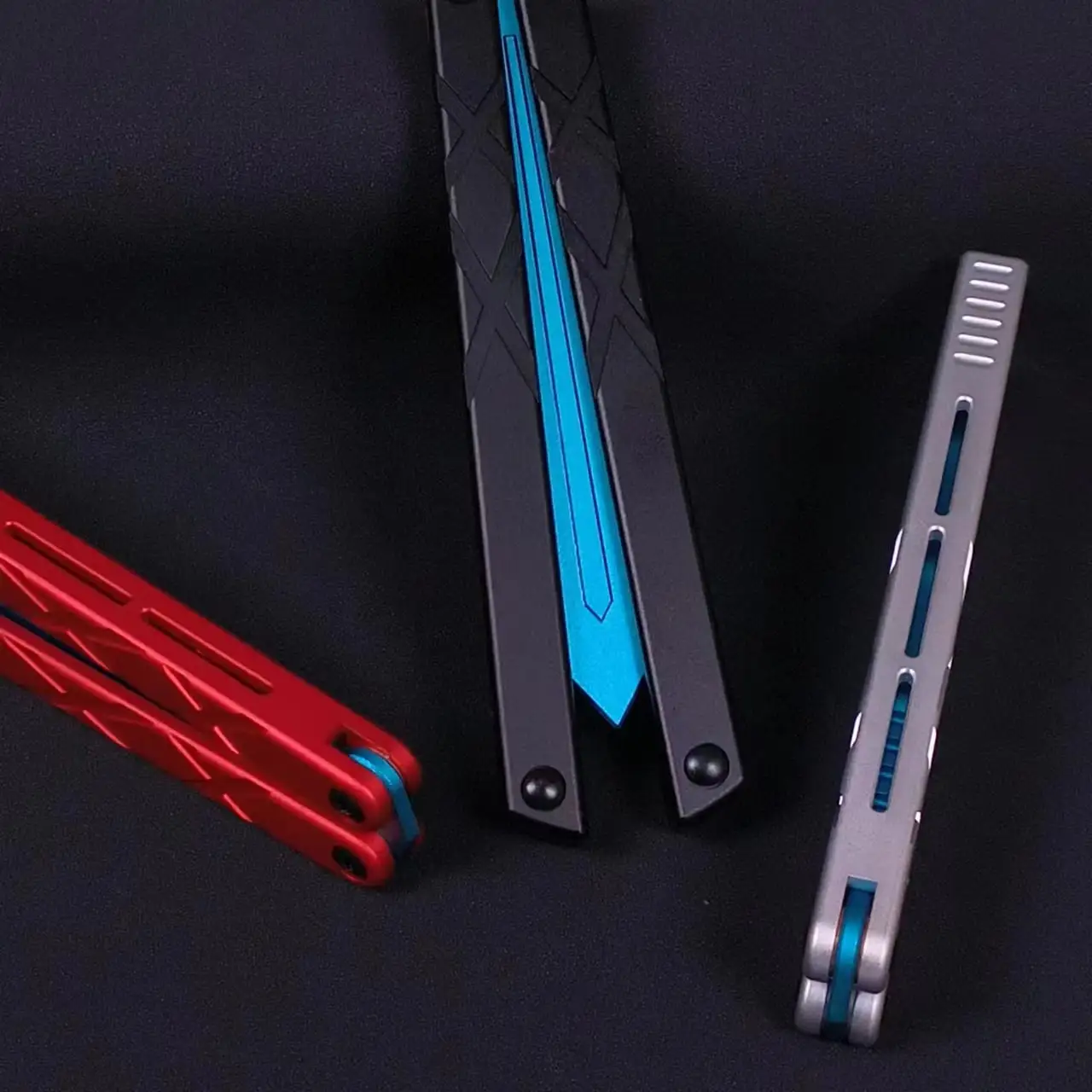 Baliplus-Clone-Squidindustries-Swordfish-Balisong-Trainer-7075-Aluminum ...