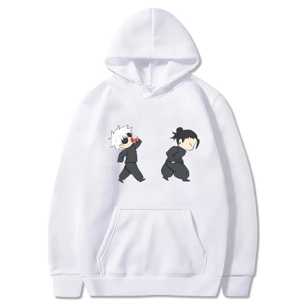 Jujutsu Kaisen Anime Hoodies Cartoon Satoru Gojo Cute Print Men Women ...