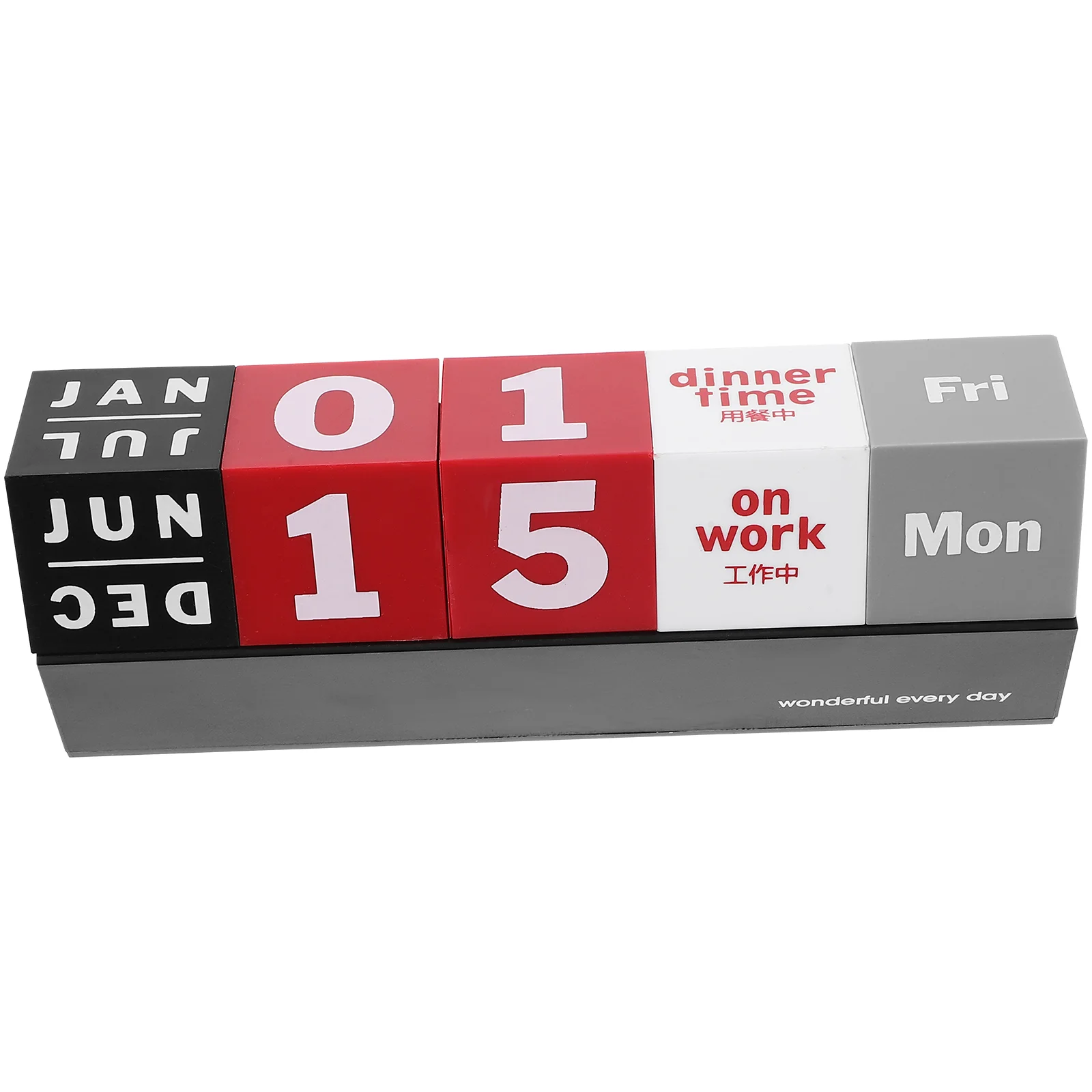 Perpetual-Calendar-Ornaments-Desk-Blocks-Calendars-Strawberry-Daily-Use ...
