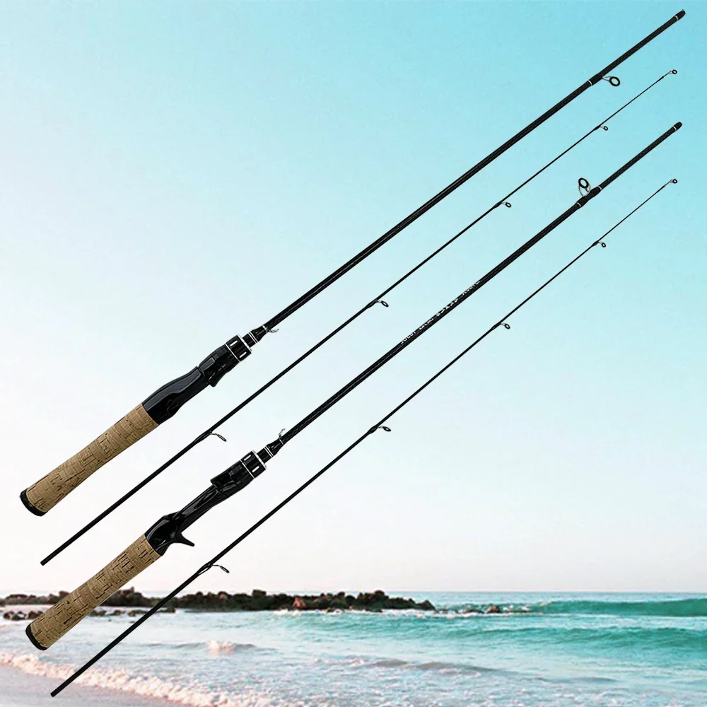 Light-Weight-Casting-Fishing-Rod-Carbon-Fast-UL-L-Solid-Tip-Lure-Weight ...