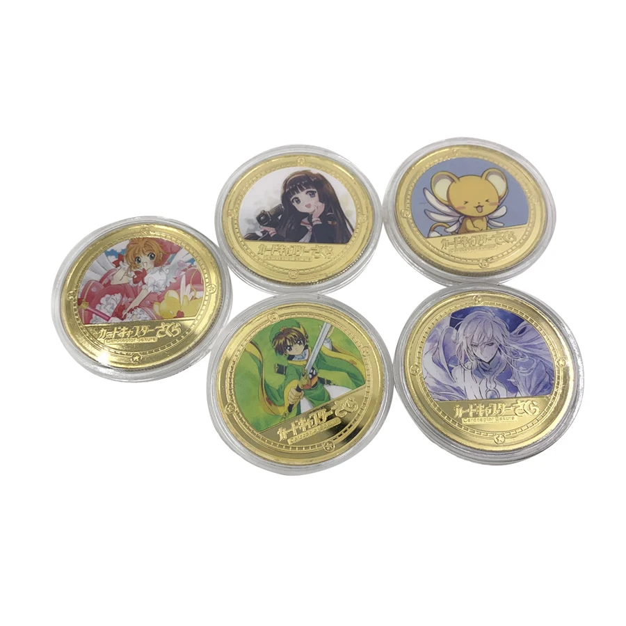 Card Captor Sakura Coin | Anime Gold Bank Ticket | Anime Gold Banknote ...