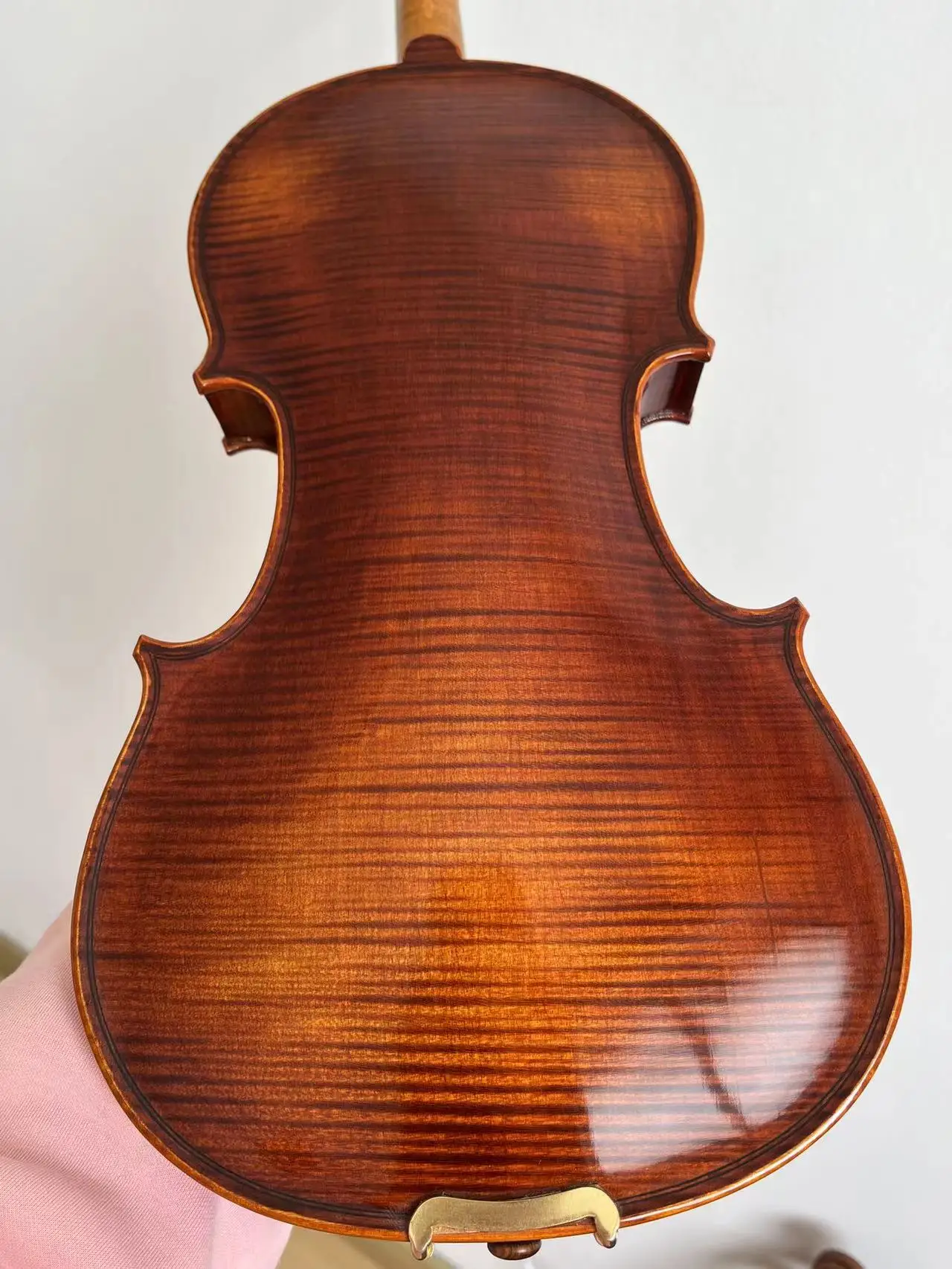 Unique-Snakewood-Fittings-Solid-One-Piece-Hand-Crafted-C-4-4-Violin ...